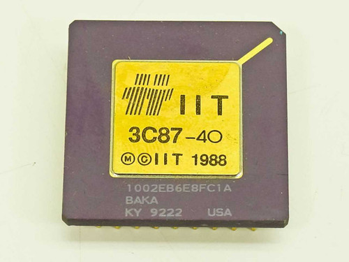 IIT 3C87-40 387 Math Coprocessor for 386 40MHz CPU