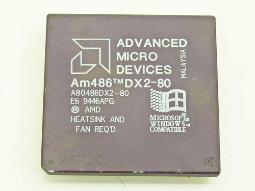 AMD A80486DX2-80 486 DX2-80 80MHz CPU