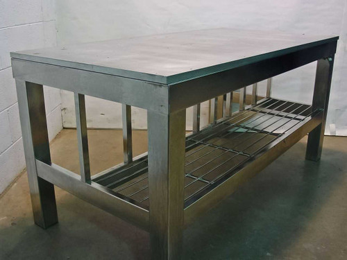NTA Industries 8113C2 Ultraclean Stainless Steel Clean Room Table