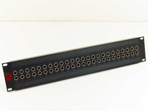 AVP VWJ2-W Canare 24 port Dual Video Jack 19" rackmount