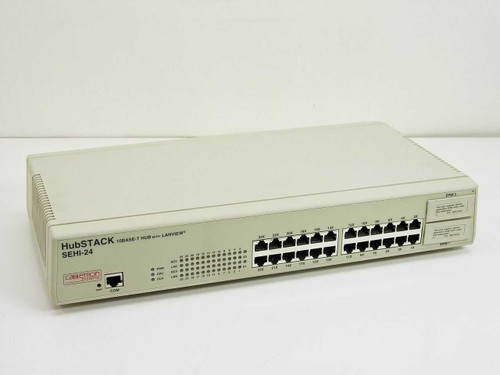 Cabletron SEHI-24 Hubstack 24-Port 10Base-T Hub Module with Lanview ...