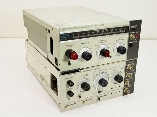HP 8553B/ 8552B Spectrum Analyzer RF / IF Sections Range 0-110 MHz
