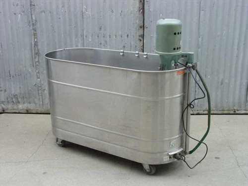 Ille Model T 100-54 Stainless Soak Tank and Pump