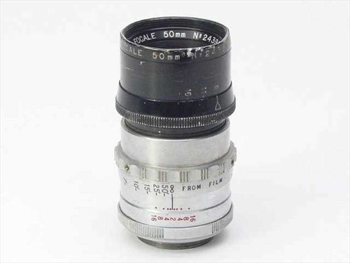 Kinoptik Paris Apochromat F 2 Focale 50mm C mount 2/50 mm