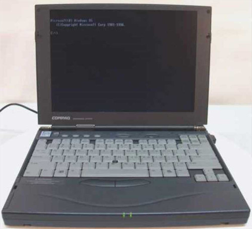 Compaq Armada 3500 PII266 Laptop 32MB RAM 6.1GB HDD - No AC Adapter - As Is