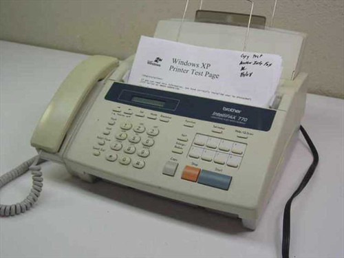Brother Fax 770 IntelliFAX 770 Home/Office Plain Paper Facsimile