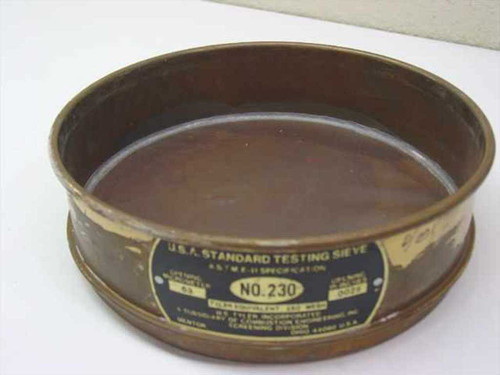 WS Tyler, Inc No. 230 USA Standard Testing Sieve