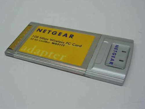 Netgear WG511T 108 Mbps Wireless PC Card 32-bit Cardbus WG511T