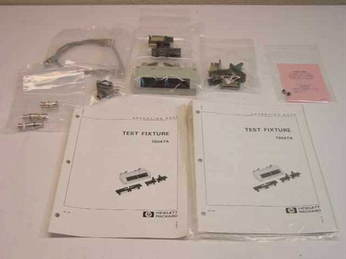 HP 16047A Test Fixture w/ Accessories