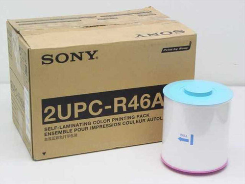 Sony UPC-R46A Self Laminating Color Printing Pack 4x6 - 1 left