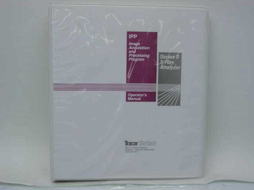 Tracor Northern Series II X-Ray Analyzer Image Acquisition and ...