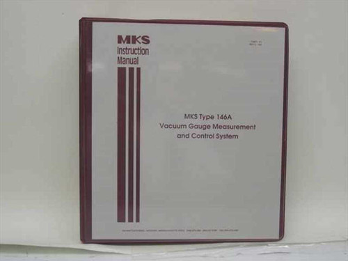 MKS 11271-P1 Rev. C MKS Type 146A Vacuum Gauge Measurement and Control