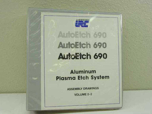Lam Research Corp. AutoEtch 690 Plasma Etch System Assembly Drawings ...