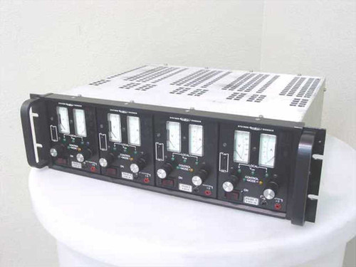 Systron Donner 19" Power Supply Rack Rack Mount with Plug Ins 0-100 ...