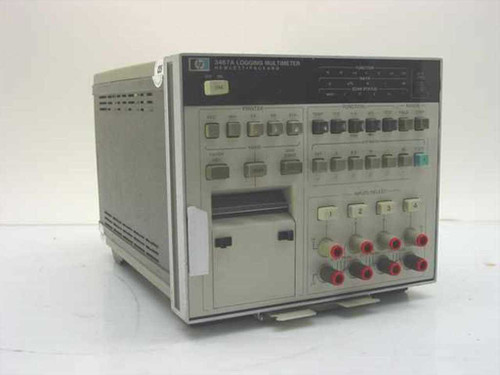 HP 3467A Logging Multimeter 4 1/2 digit, scanner, printer