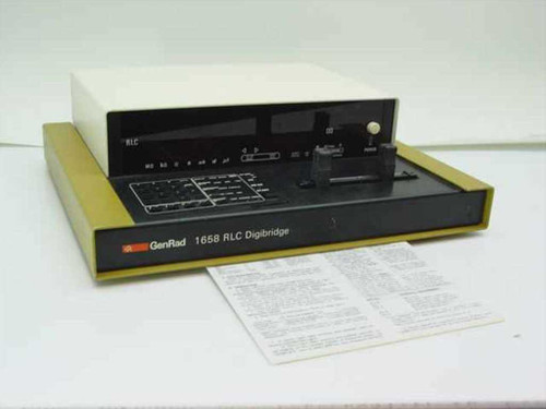 General Radio 1658 RLC Digibridge w/Operations Sheet