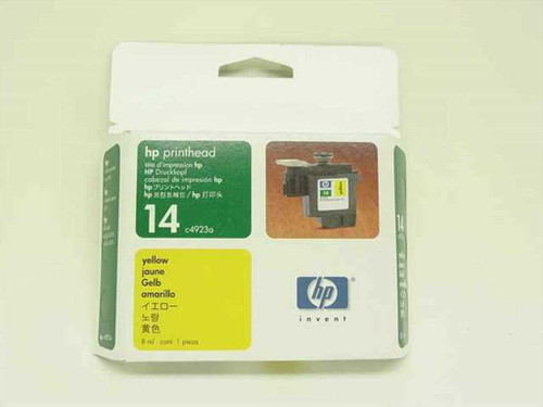 HP C4923A Printhead 14 Yellow for Printer CP1160, Copier 610
