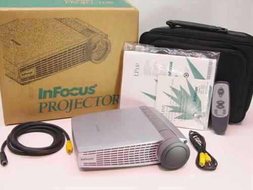 InFocus LP130 LCD Digital Projector w/out Lamp or Comp. Cord