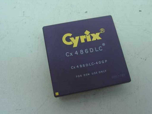 Cyrix Cx 486DLC 486 Processor - Cx 486DLC-40GP