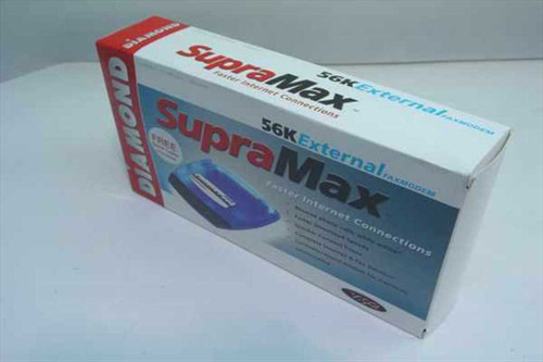 Diamond SupraMax 56K External Fax Modem
