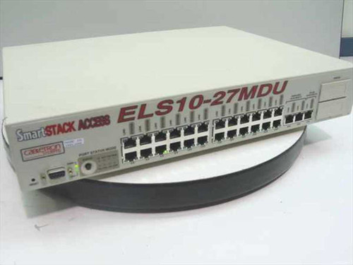 Cabletron Systems SmartStack Access 27-Port Hub (ELS10-27MDU)