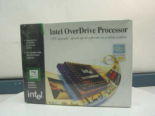 Intel DX20DP66 486DX2 OverDrive Processor 66Mhz - Retai