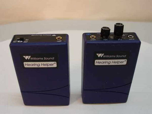 Williams Sound T30 & R31 Hearing Helper FM Transmitter and Receiver