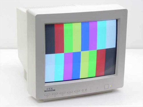 CTX 1565D 15" SVGA Color CRT Monitor - No Stand
