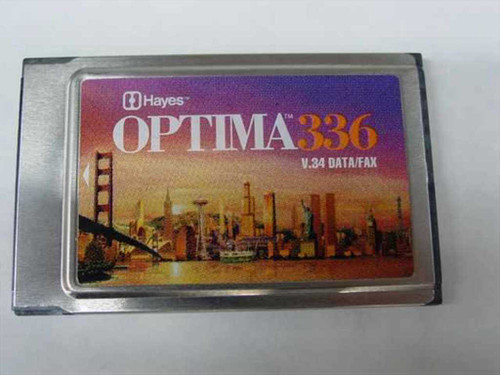 Hayes 5346US 33.6K Optima V.34 & Fax for PCMCIA