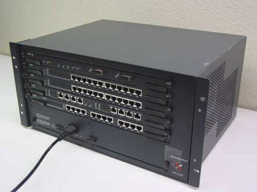 Alcatel / Xylan OMNI-5U Omniswitch 5 Slot w/AC Power and Loaded with Cards