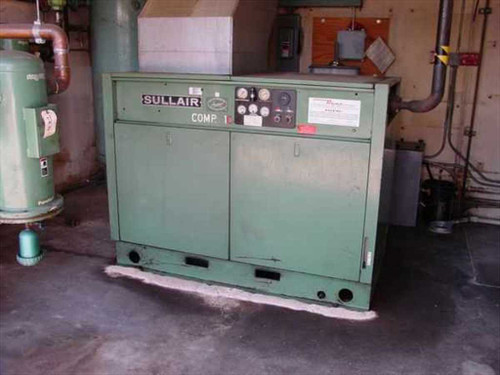 Sullair 12-50H Compressor Rotary Screw, 50 HP, 215 CFM, Enclosed