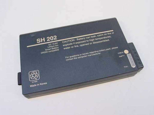 Saehan-Enertech DR202 SH202 10.8v Li-Ion Duracell compatible Battery