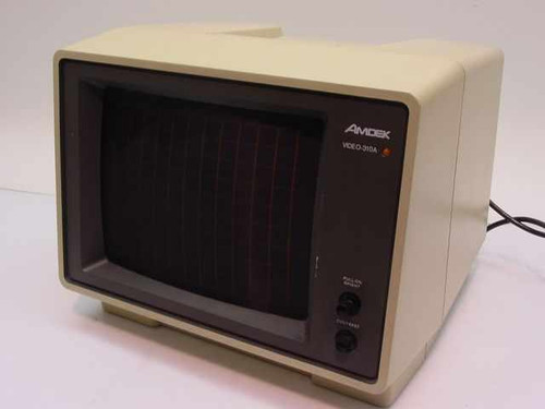 Amdek Video 310A 12" Monochrome Monitor - Amber