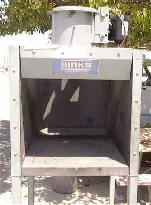 Binks Paint Booth Paint booth standup model