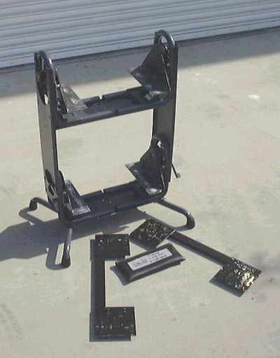 Vida-Set VSU1 Video Stacker Rack with Road Case