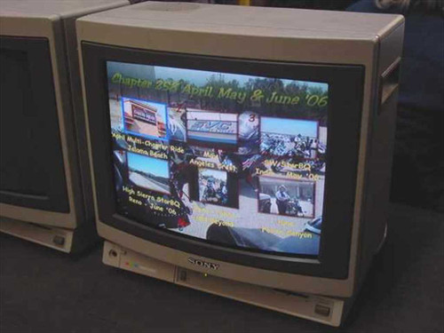 Sony PVM-1380 13" Color Video Monitor NTSC
