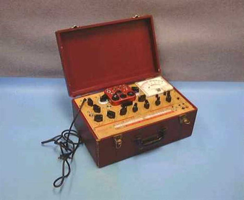 Hickok 6000A Micromho, Dynamic Tube Tester in carry case.
