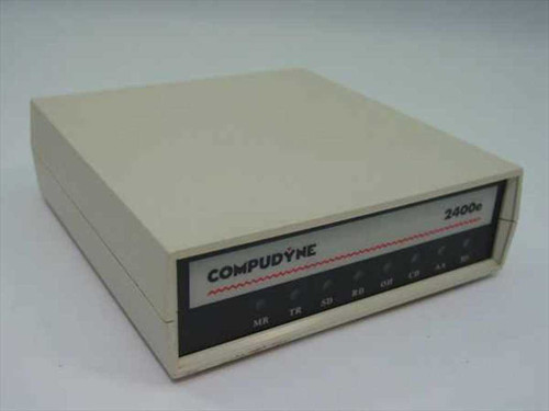 Compudyne 2400E External Modem 2400 baud
