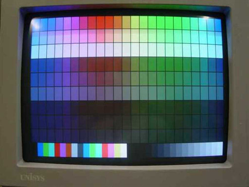 Unisys VDC 1-VGA 14" VGA 640x480 Monitor