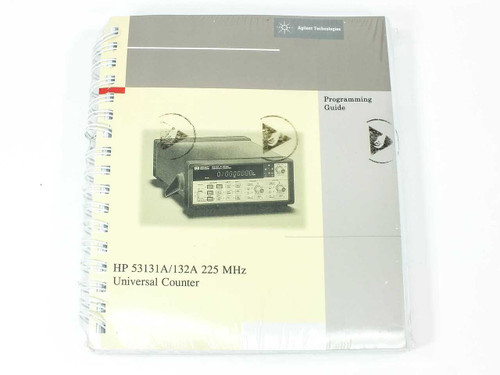 HP 53131A/132A 225 MHz Universal Counter Programming Guide