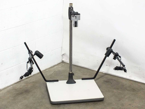 Leitz Wetzlar Repro Copy Stand with 2 Lights 32" Tall Camera Mount 20 ...