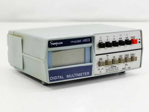 Simpson 463 Digital Multimeter