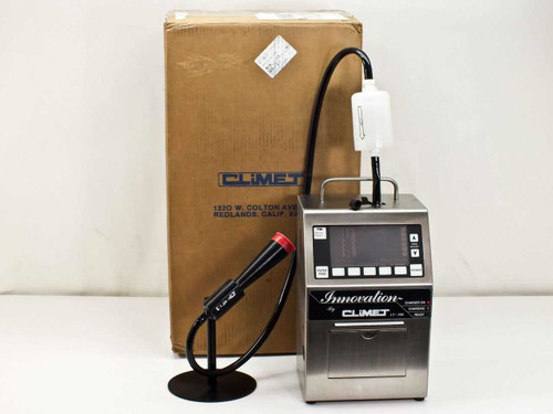 Climet CI-500 Particle Counter w/ Sample Probe Stand Calibrated