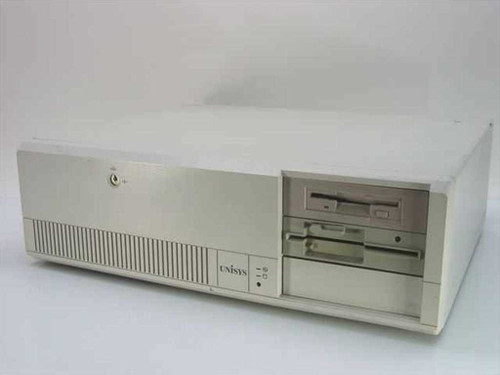 Unisys PW-820-COP 486SX/25 Desktop Computer 8 ISA VLB Bus