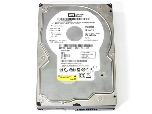 Western Digital WD1600JS 160GB 3.5" Caviar SE 7200 RPM SATA Hard Drive