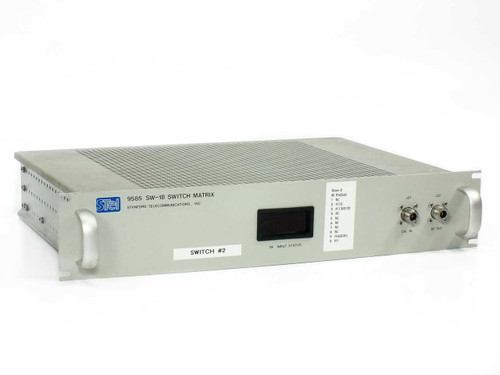 Stanford Telecommunications 9585 SW-18 Switch Matrix with 4 Qty RF Switches