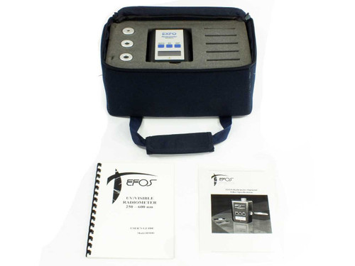 Exfo R5000 UV / Visible Radiometer 250-600nm with Case and Adapters