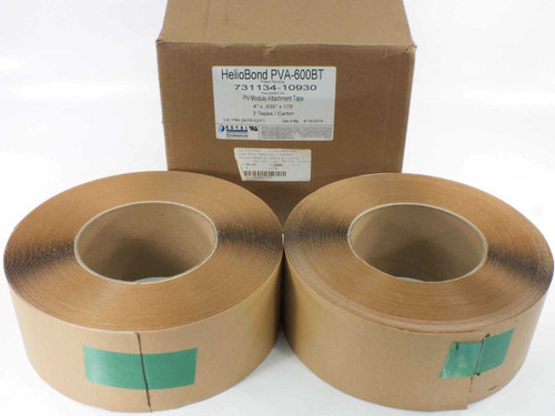 Royal HelioBond PVA-600BT 2 Rolls of Flexible Solar Panel Adhesive Roof ...