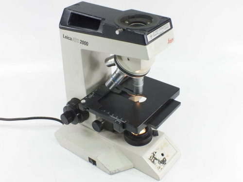 Leica ATC2000 Microscope Base with 3 Objectives and Lamp - No Head - As-Is