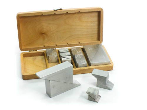 Northwestern 37001 Aluminum Step Block Set in Wooden Case